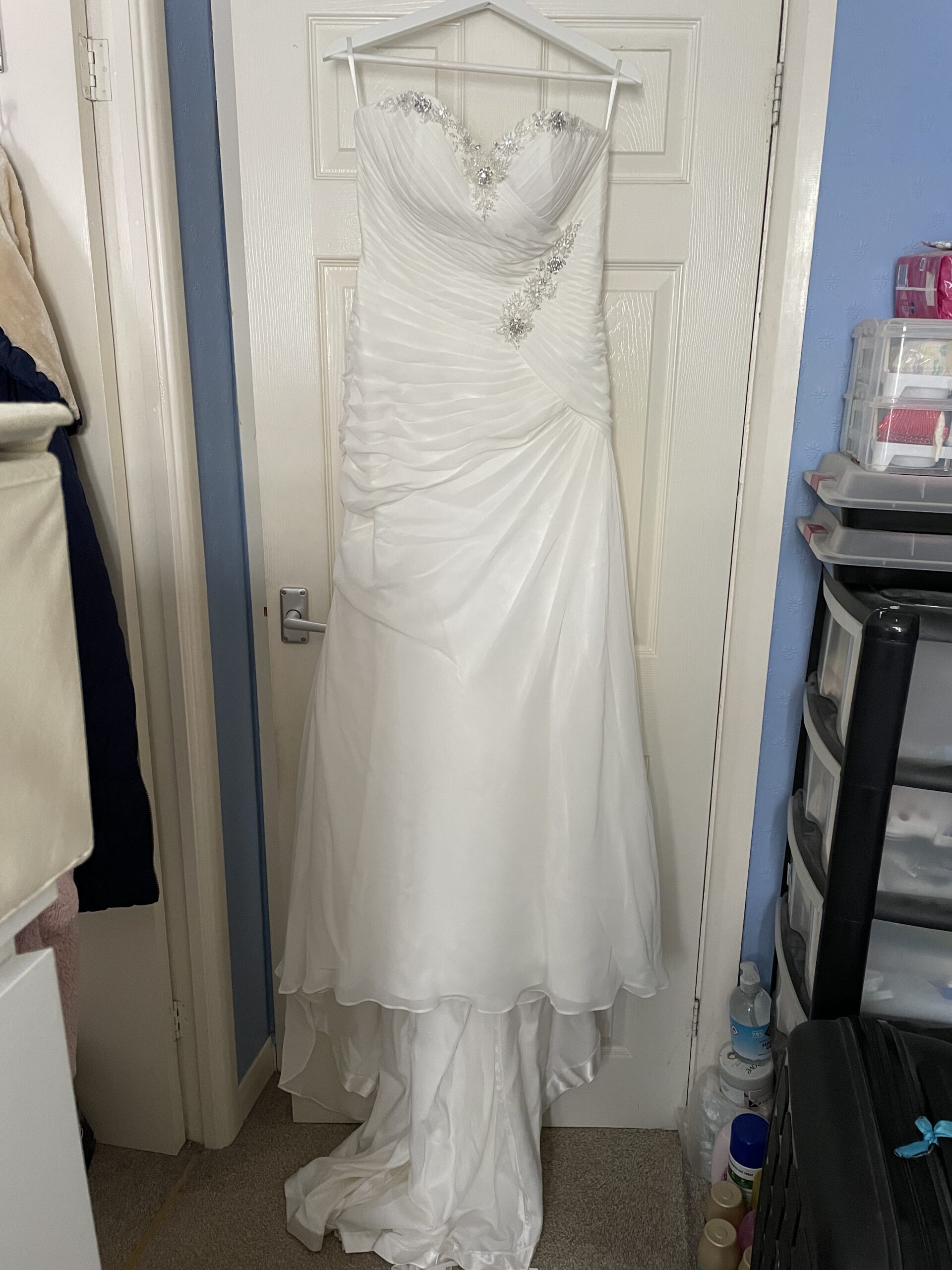 Shoulderless Wedding Dress | White Dress UK