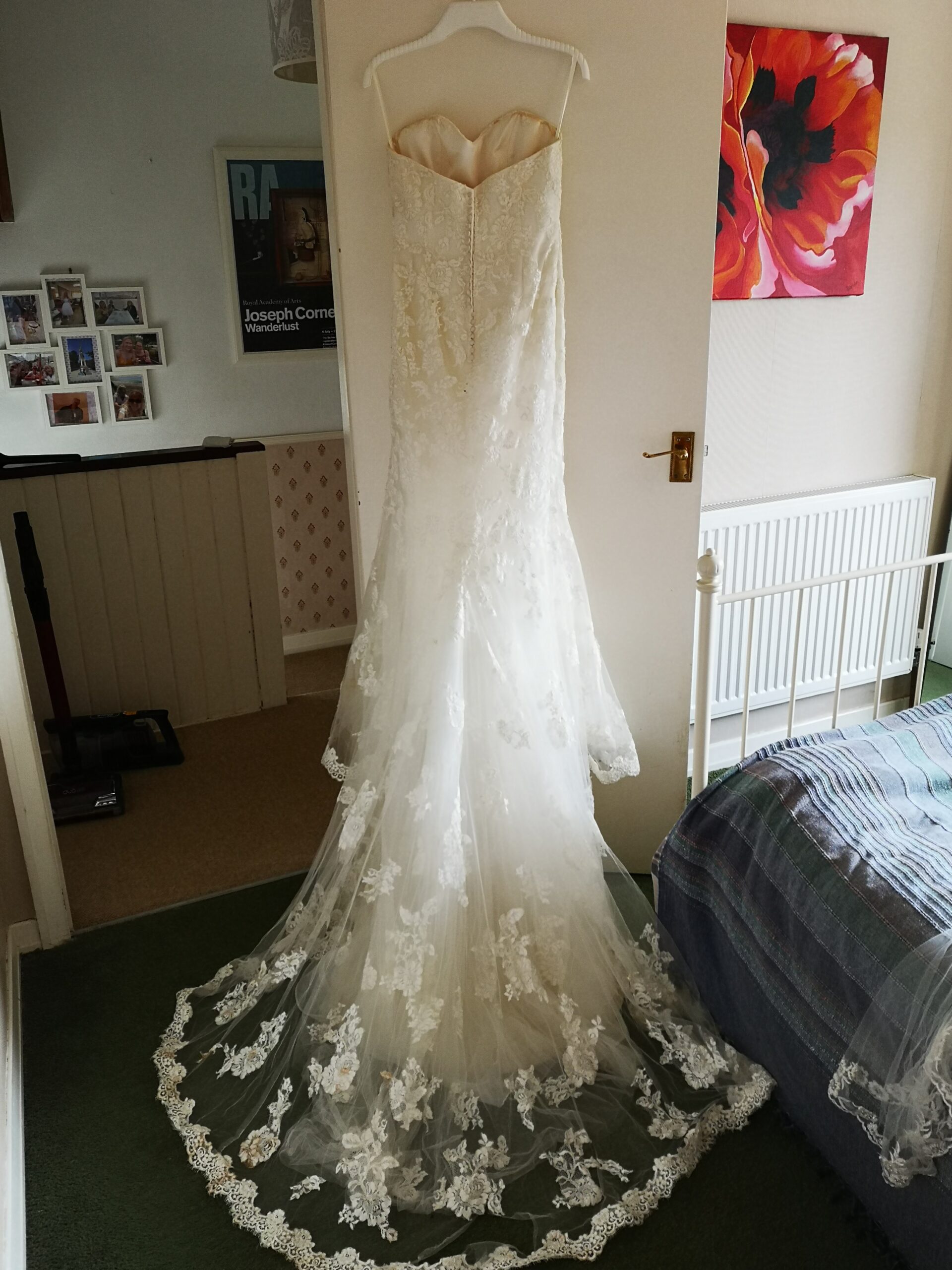 Benjamin Roberts Fishtail Lace wedding dress | White Dress UK